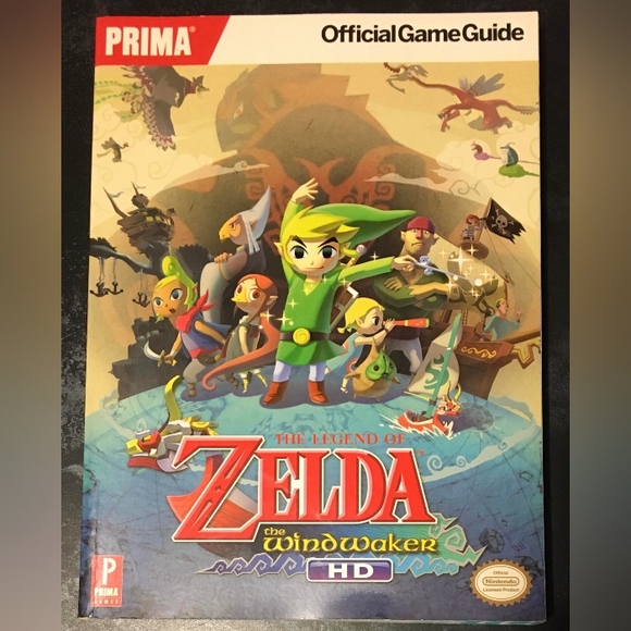 Nintendo | Other | The Legend Of Zelda The Wind Waker Hd Official Game ...